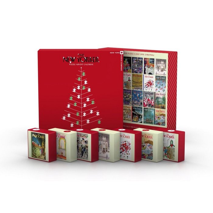 New York Puzzle Company New Yorker Adventskalender 24 Mini Puzzles Online GroBhandel Orderchamp
