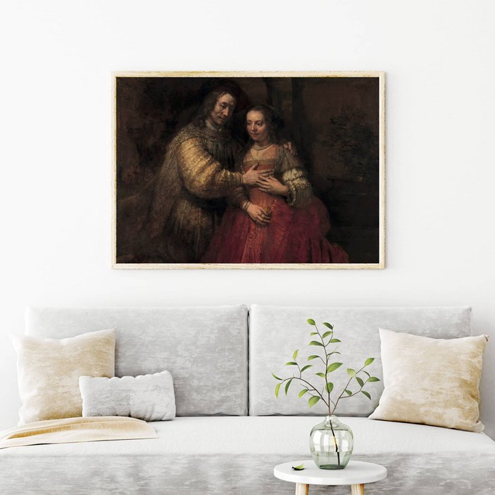 Rembrandt The Jewish Bride